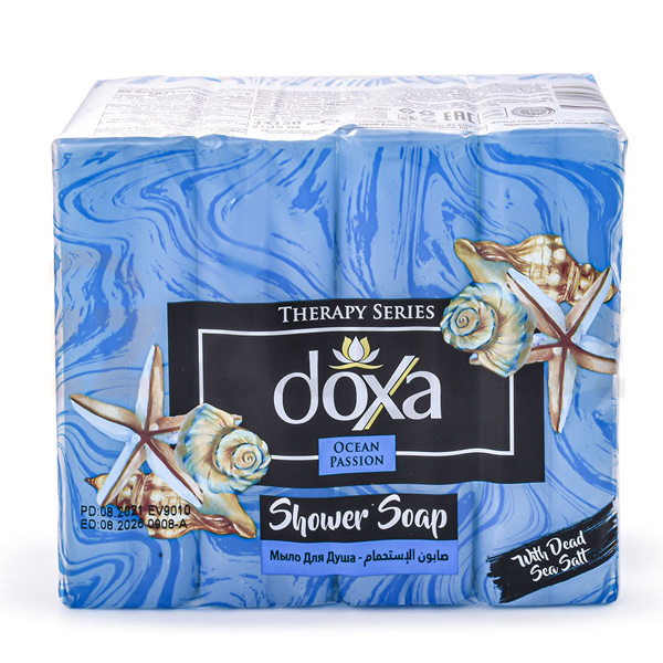 مشخصات، خرید و قیمت صابون حمام دوکسا doxa با رایحه اقیانوس بسته 4 عددی ...